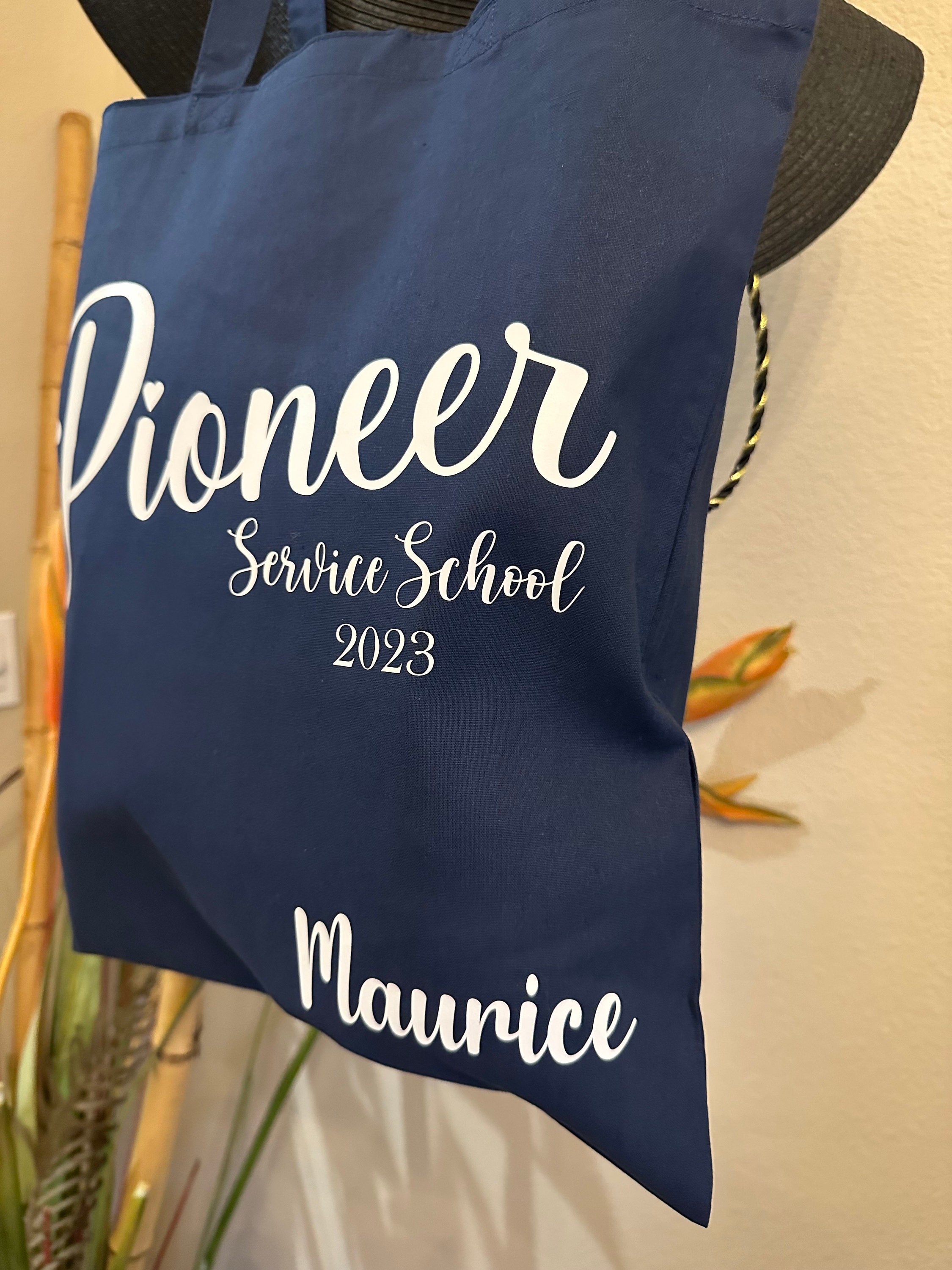 JW Pioneer Gift Tote Bag With Current Year 2023 Personalized, Jehovah's ...