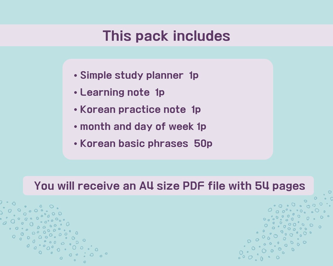 Study Korean Basic Phrases 100/ Hangul Worksheets/ Korean Learning ...