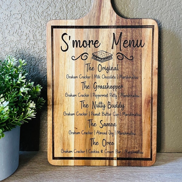 Smores Board - Etsy