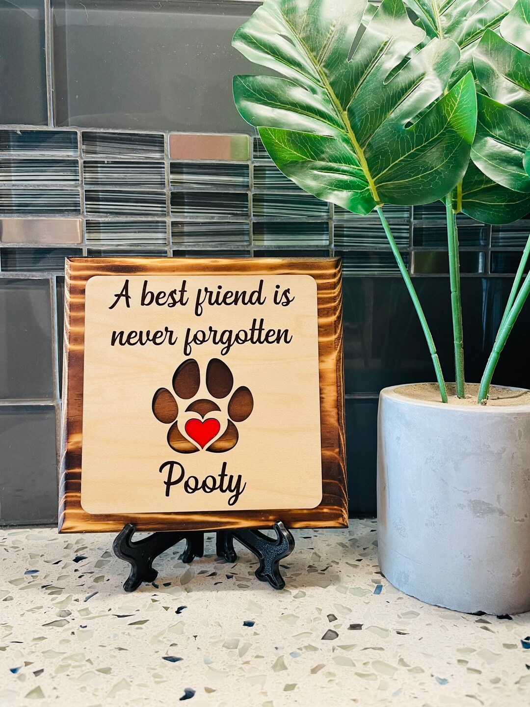 Personalized Pet Memorial Sign | Pet Memorial | Pet Keepsake | Pet Urn ...