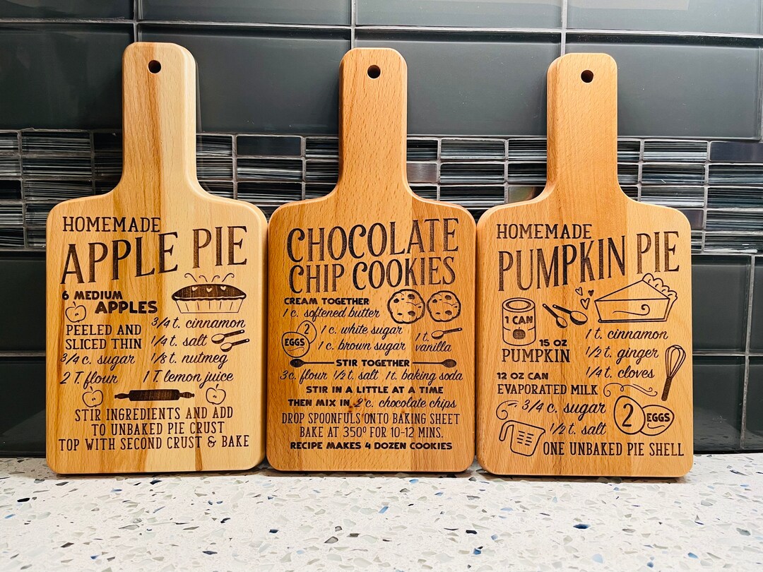Fall Themed Kitchen Recipe Boards | Sugar Cookies | Gingerbread Cookies ...