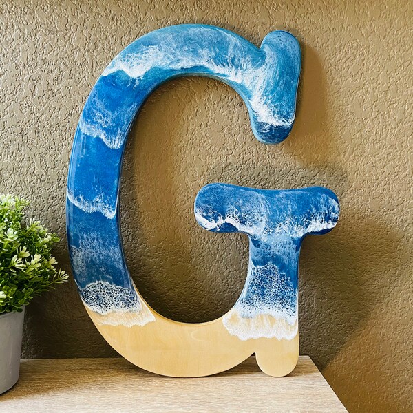 Wooden Resin Wall Art - Etsy