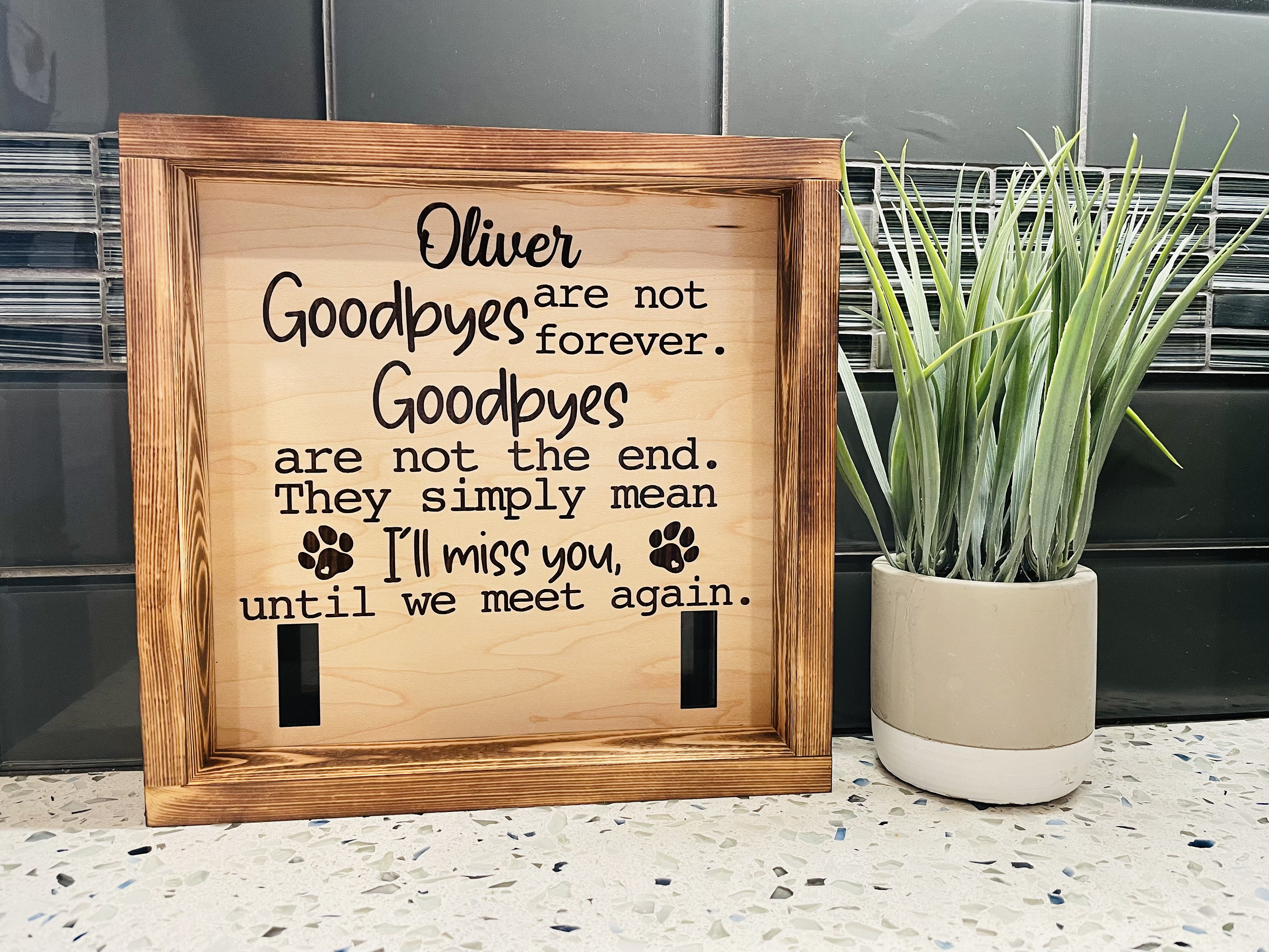 Pet Memorial Sign Pet Loss Sign Rainbow Bridge Pet - Etsy