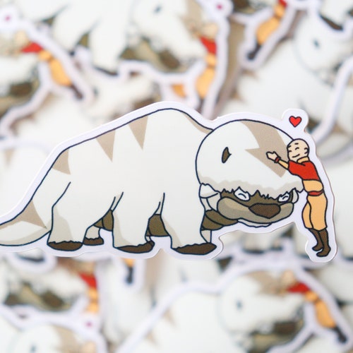 Avatar Inspired Appa Sticker - Etsy