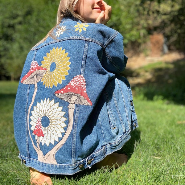 Mushroom Jacket - Etsy