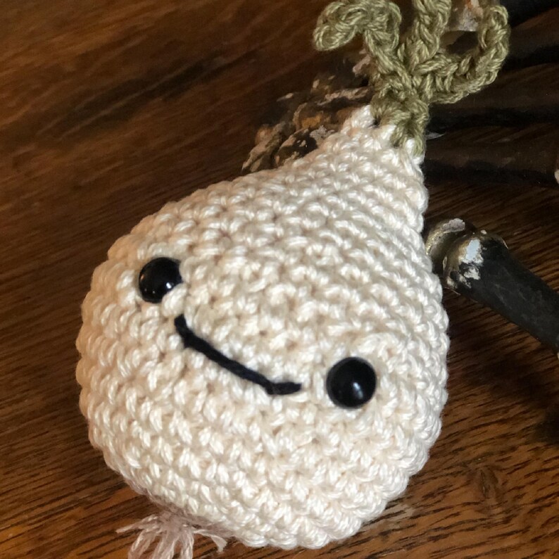 Garlic Crochet Pattern, Easy Crochet Pattern, Garlic Lover Gift ...