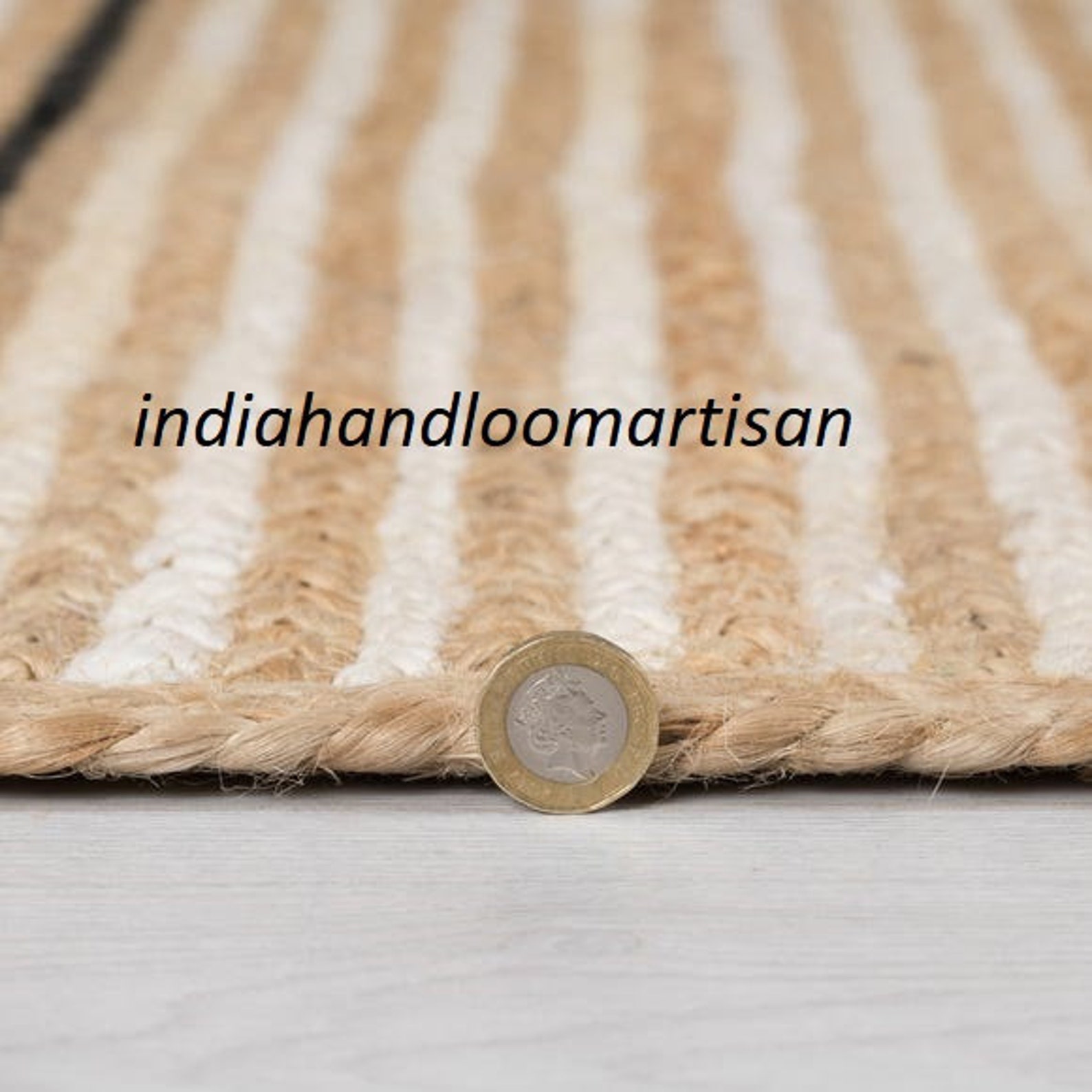 Natural Handwoven Boho Jute Runner Area Rug Large Boho Rug Eco - Etsy