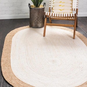 3x5 4x6 5x8 6x9 Ft. Handmade Braided Rugs Jute Area Rug - Etsy
