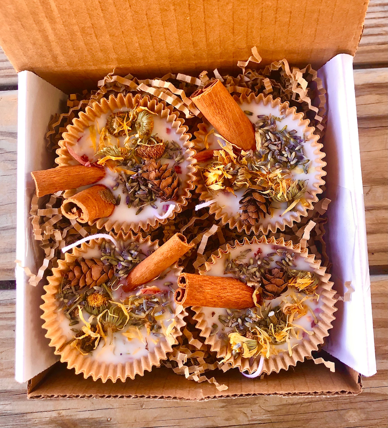 Fire Starters for Fire Pits & Log Fires - Floral and Herbal - Natural ...