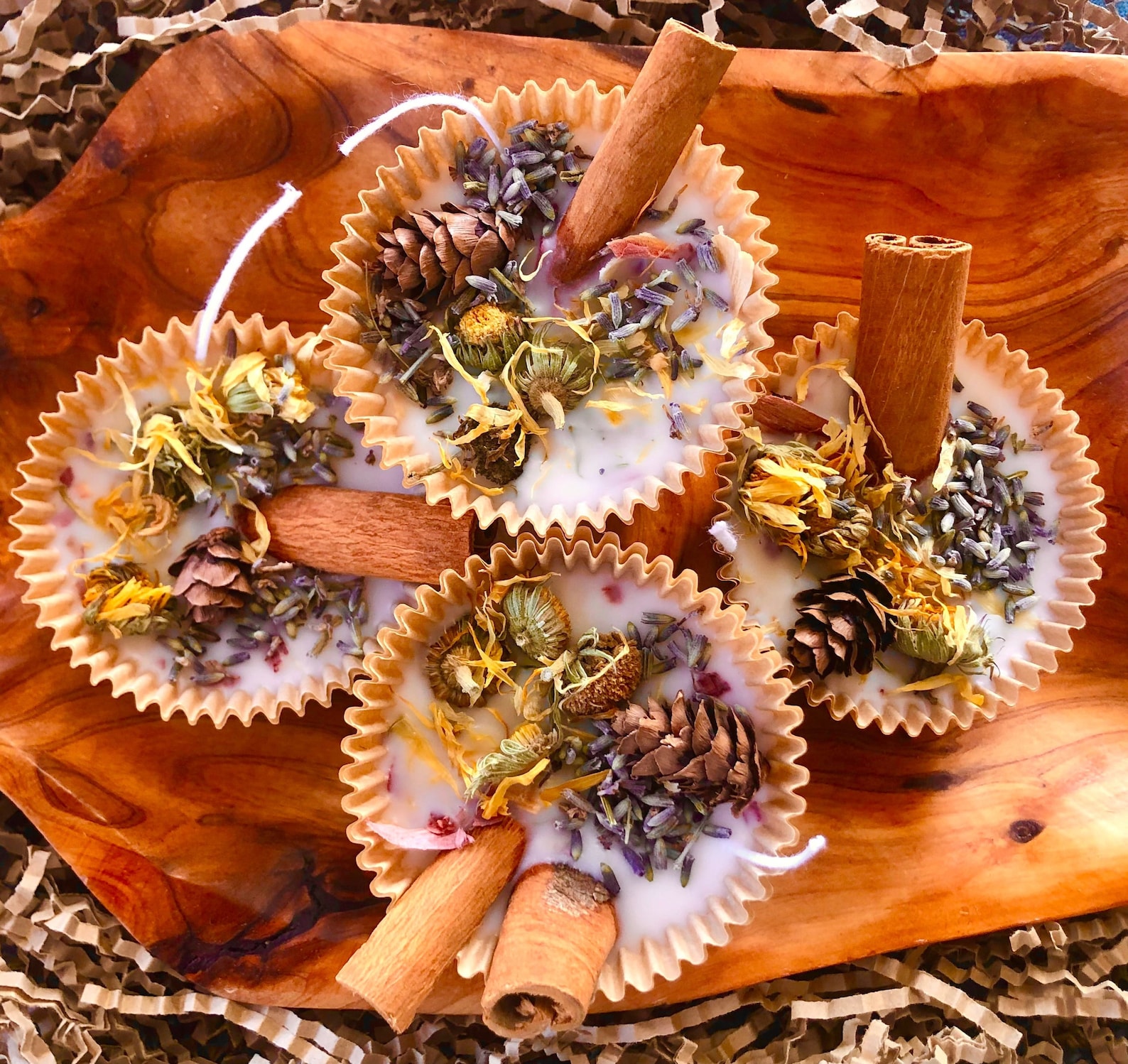 Fire Starters for Fire Pits & Log Fires - Floral and Herbal - Natural ...