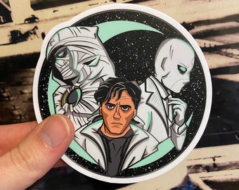 Moon Knight Sticker | Etsy