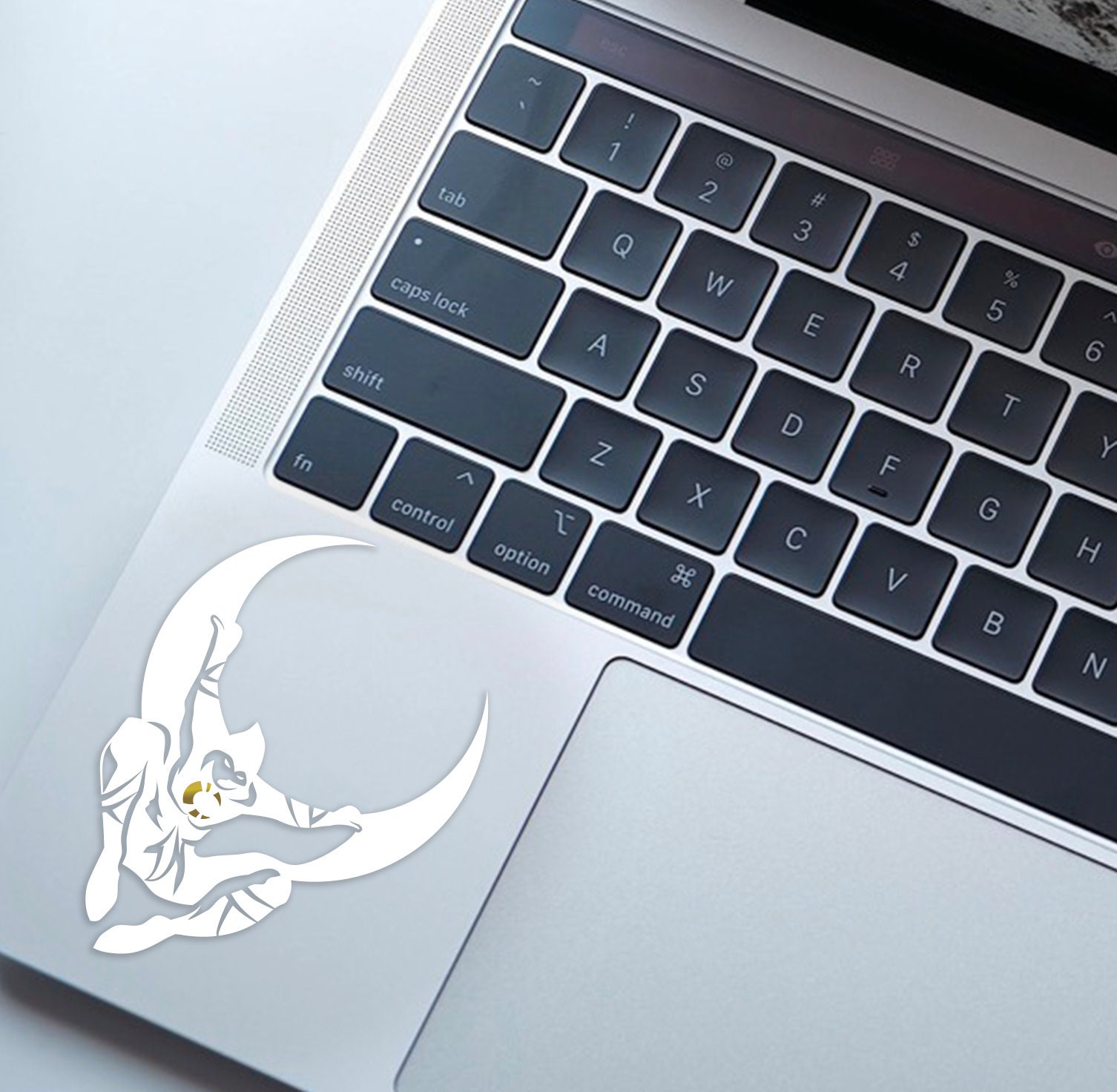 MARVEL Moon Knight Jumping - White or Glow Permanent Vinyl Decal - Etsy