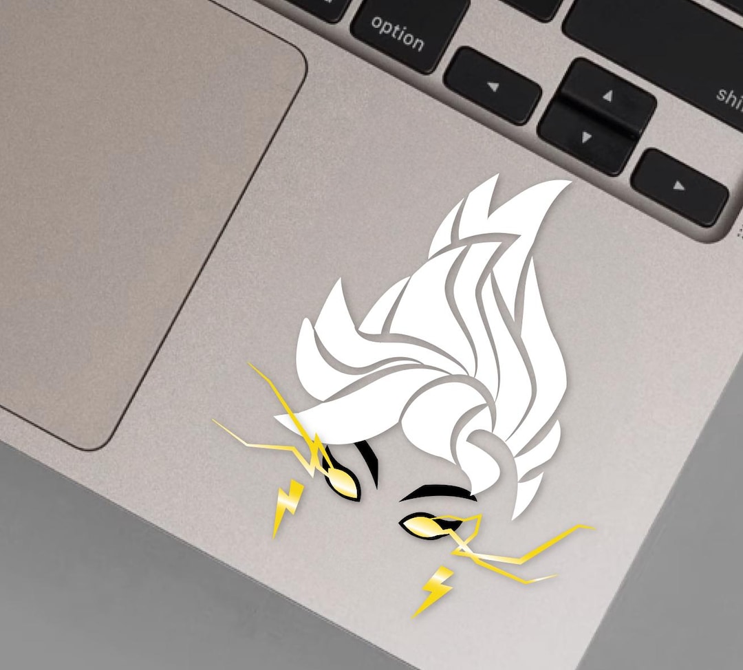 Marvel X-men - Storm Mohawk White Yellow Decal - Etsy
