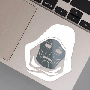 MARVEL MCU Doctor Doom - METALLIC Permanent Vinyl Decals - Etsy