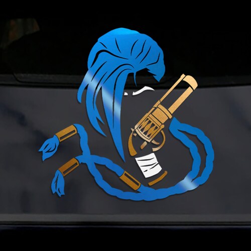 Sticker jinx Arcane League of Legends - Etsy Canada