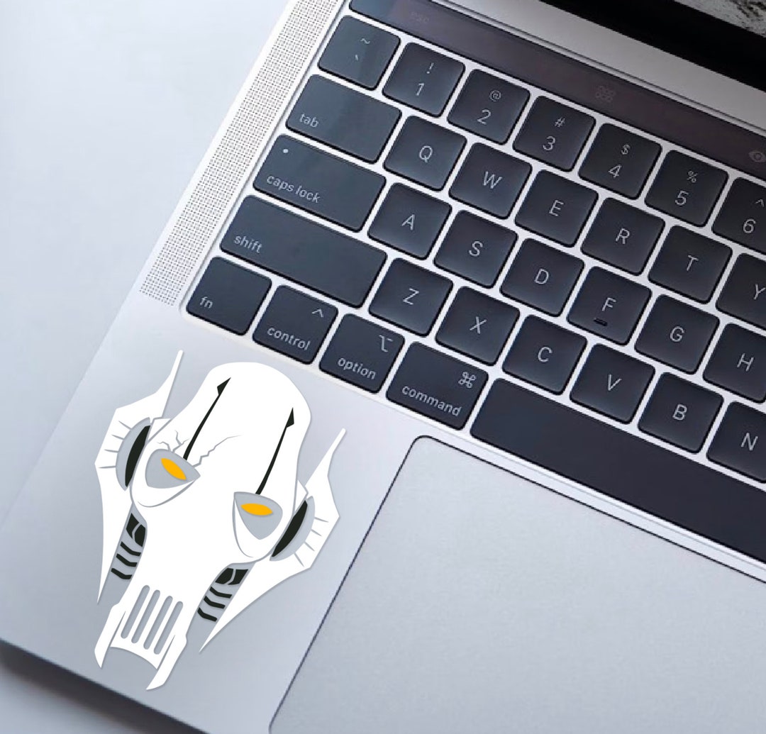 Star Wars General Grievous - White/black Permanent Vinyl Decal - Etsy