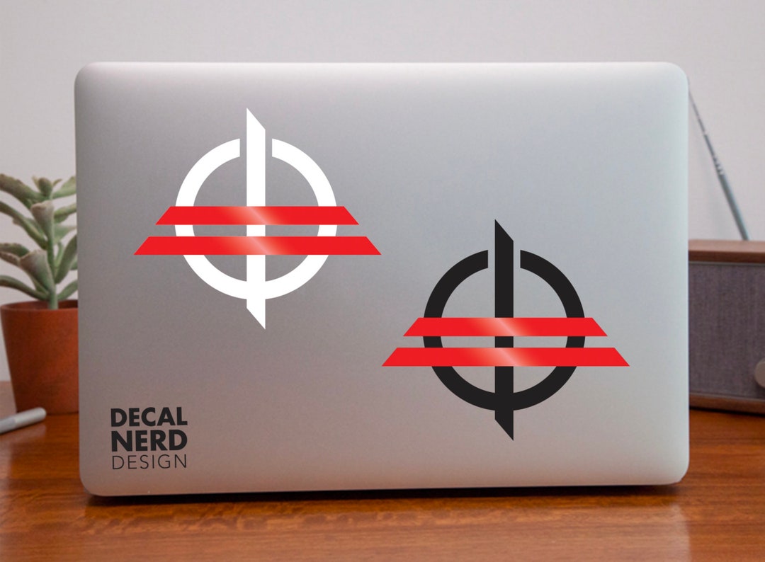 Star Wars Grand Inquisitor Badge - Black/red METALLIC Permanent Vinyl ...