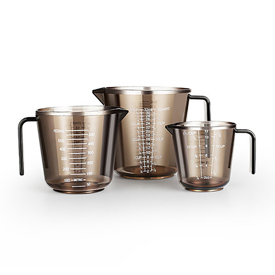 3pcs Set Of Transparent Graduated Measuring Cup Plastic | Etsy