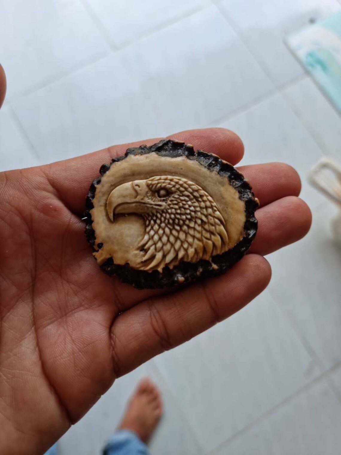 Antler Carving Eagle Head for Accesorie - Etsy