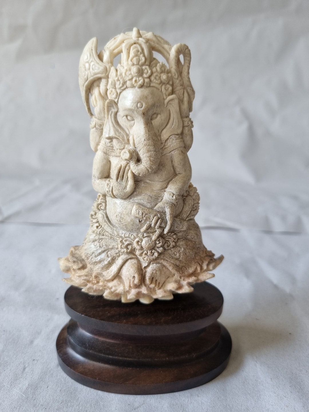 Moose Antler Carving Ganeca Culpture for Gift - Etsy