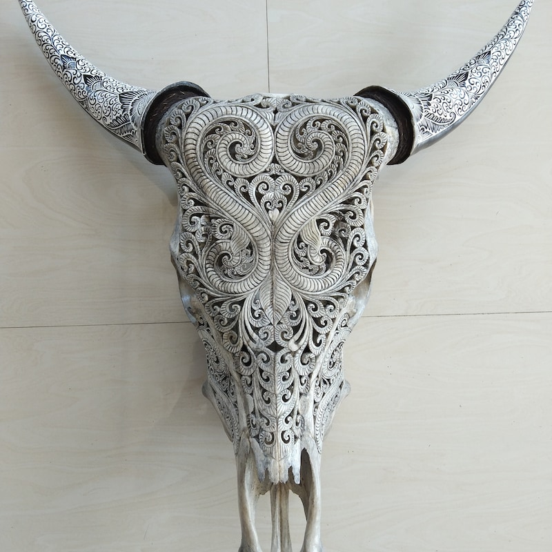 Cow Skull Wall Decor - Etsy
