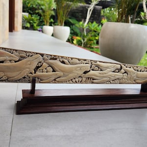 Bone Carving Sword Fish Nose While - Etsy