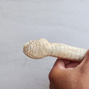 Antler Carving Ratlle Snake for Knife Handle - Etsy