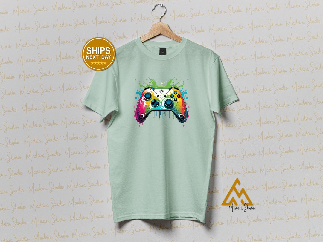 Gamer Graphic Tees, Video Game Themed Shirts, Esports Apparel, Retro ...