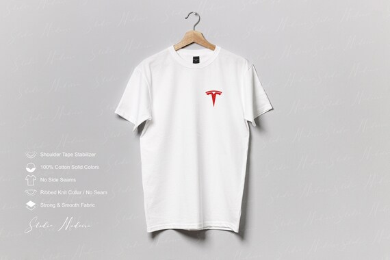 Tesla Personalized T-shirt Tesla Logo Shirt Tesla - Etsy