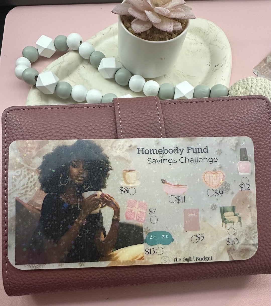 Homebody Fund Savings Challenge | A6 Budget Binder Insert | Cozy Soft ...