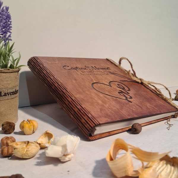 Wood Album - Etsy