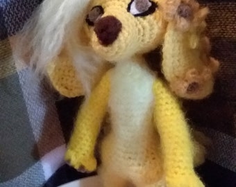 Crochet Furry Doll | Etsy