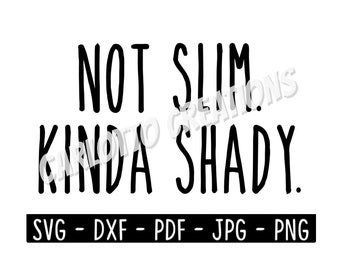 Slim Shady Font - Etsy