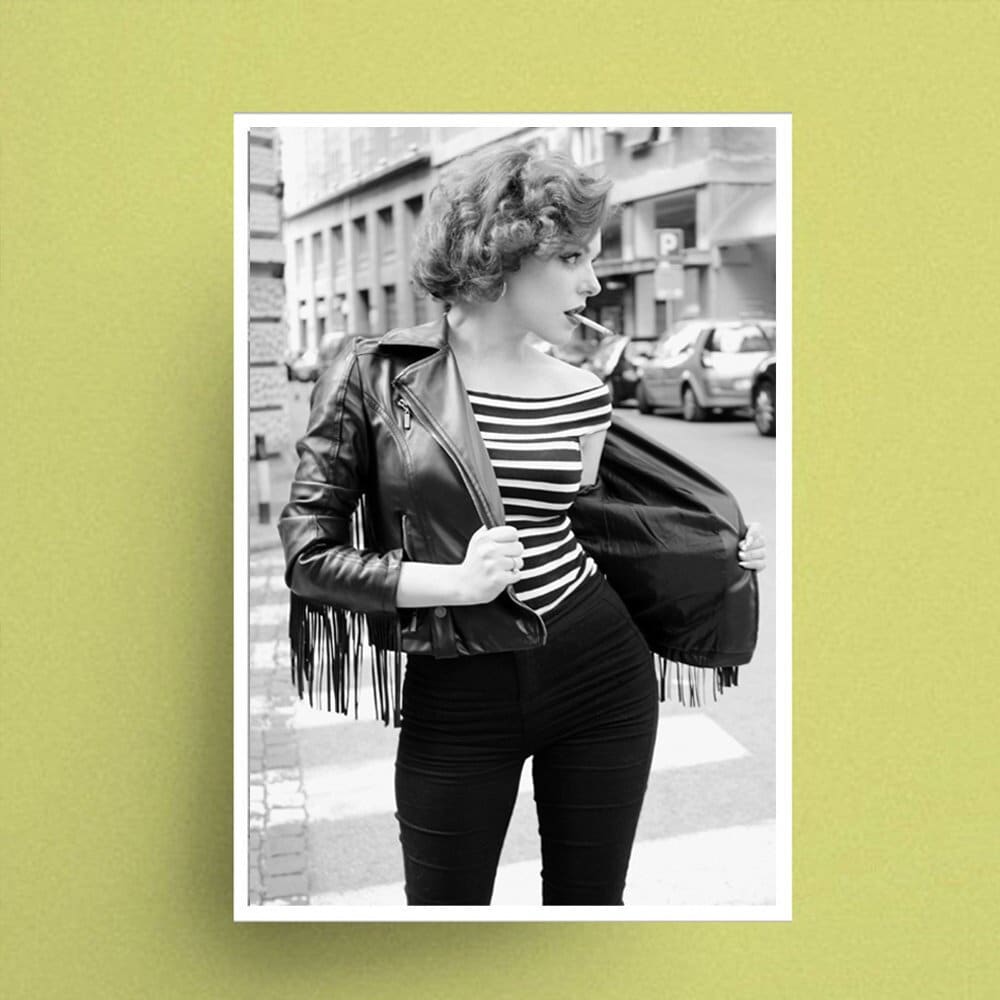 Female Greaser 1950s