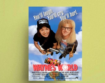 Wayne’s World Poster - Etsy