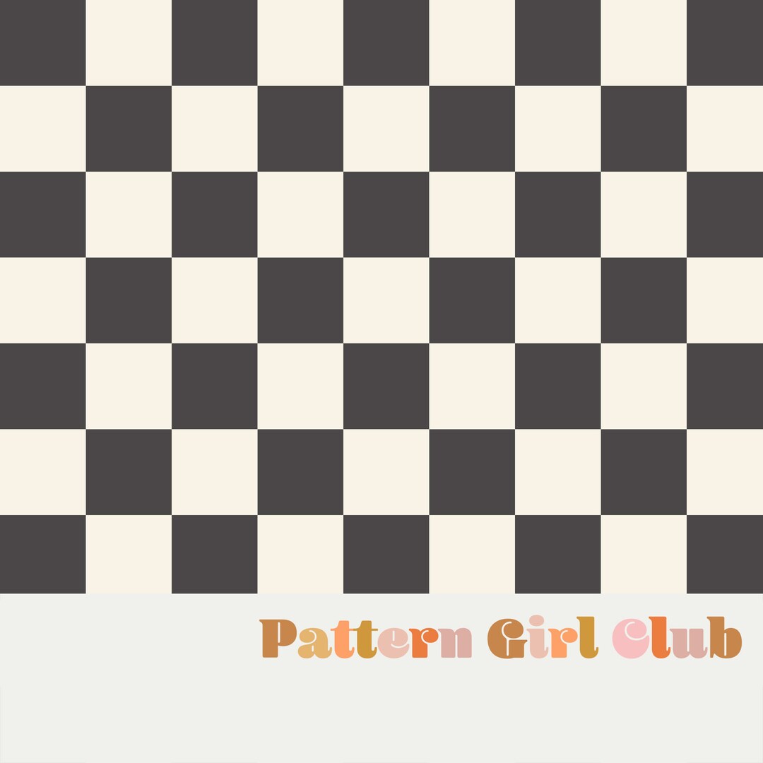 Checkerboard Coordinate for Vintage Cars Boys Seamless Repeat Pattern ...