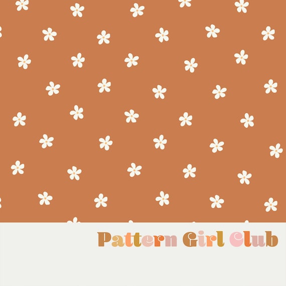 Cottagecore Fairy Mini Flowers Seamless Repeat Pattern Boho | Etsy