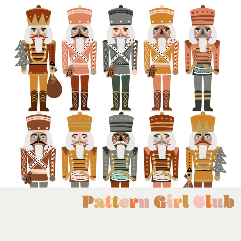NUTCRACKERS Clipart 10 PNG Files | Etsy