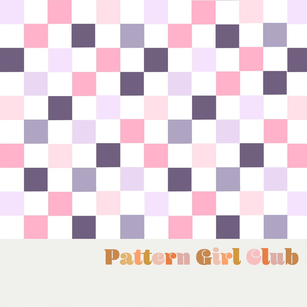 Checkerboard Coordinate for Vintage Cars Boys Seamless Repeat Pattern ...