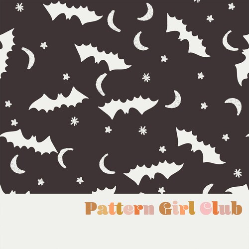 Boho Halloween Spooky Ghosts Digital Seamless Pattern for - Etsy