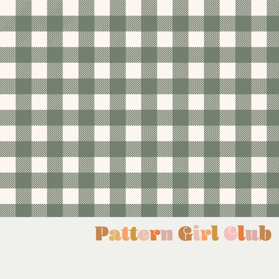 Christmas Buffalo Plaid Green Holiday Seamless Repeat Pattern - Etsy
