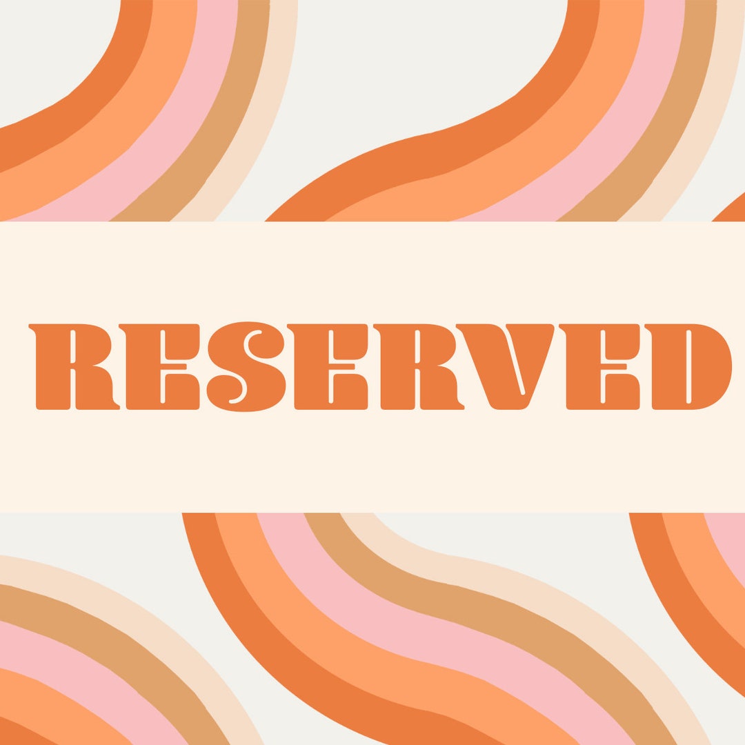 RESERVED 5 Files for Commercial Use - Etsy
