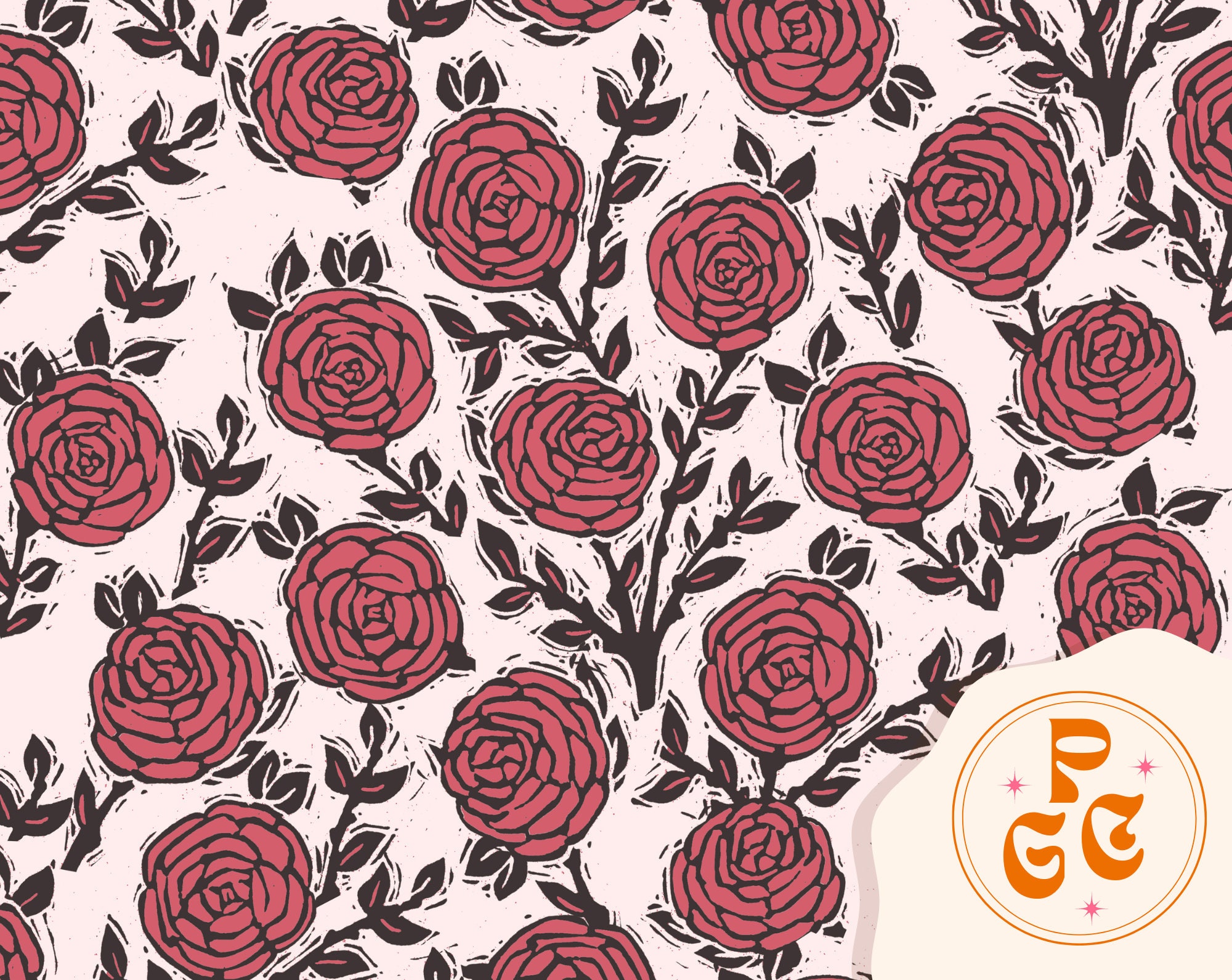 Rose Pattern Wallpaper Tumblr