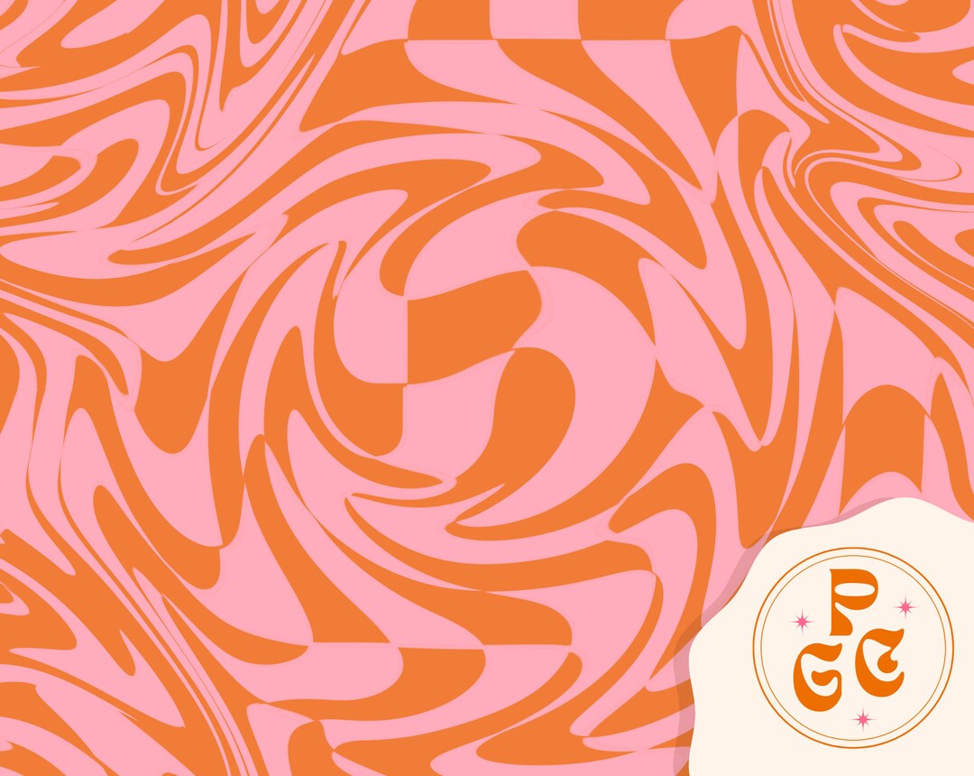 Retro Colors Seamless Repeat Pattern Boho Neutral for Commercial Use - Etsy