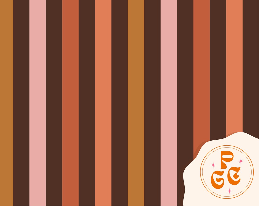 Boho Fall Muted 70s Stripes Seamless Pattern - Etsy
