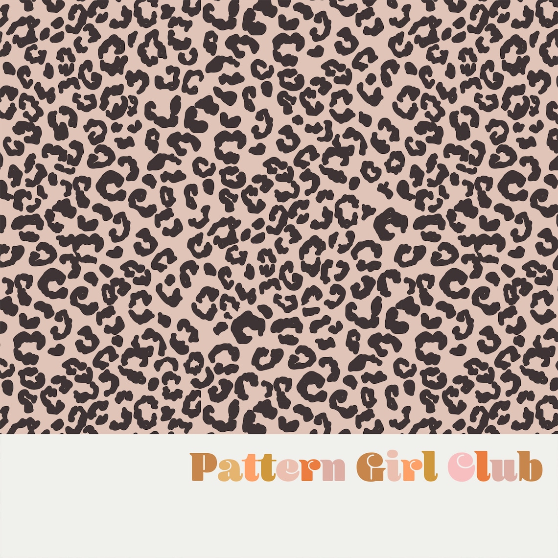 Cheetah Print Seamless Repeat Pattern Boho Neutral for Commercial Use ...