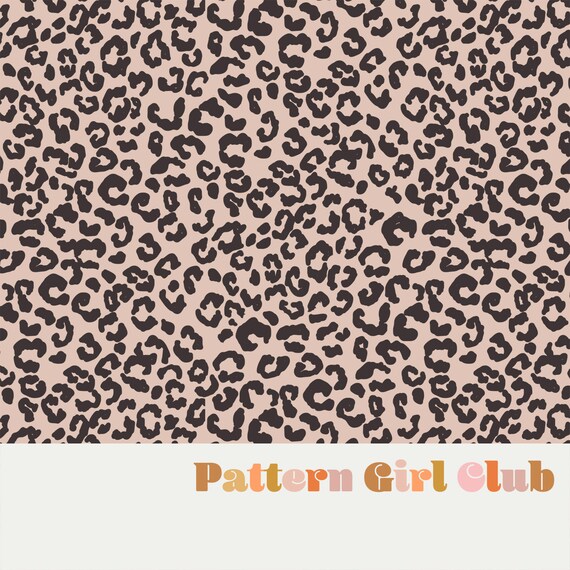 Cheetah Print Seamless Repeat Pattern Boho Neutral for - Etsy