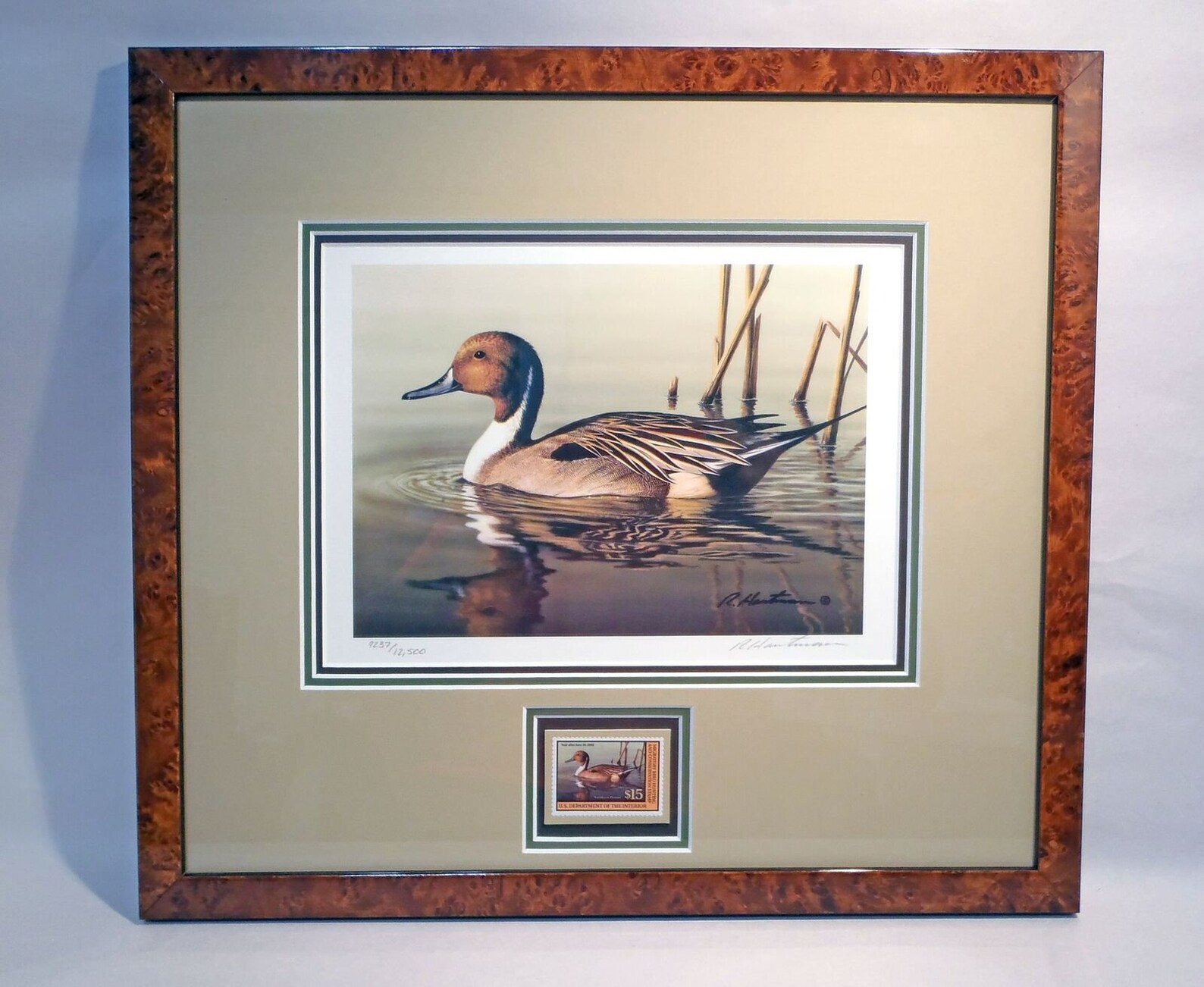 2001 Signed Federal Duck Print & Stamp RW68 Framed Triple | Etsy