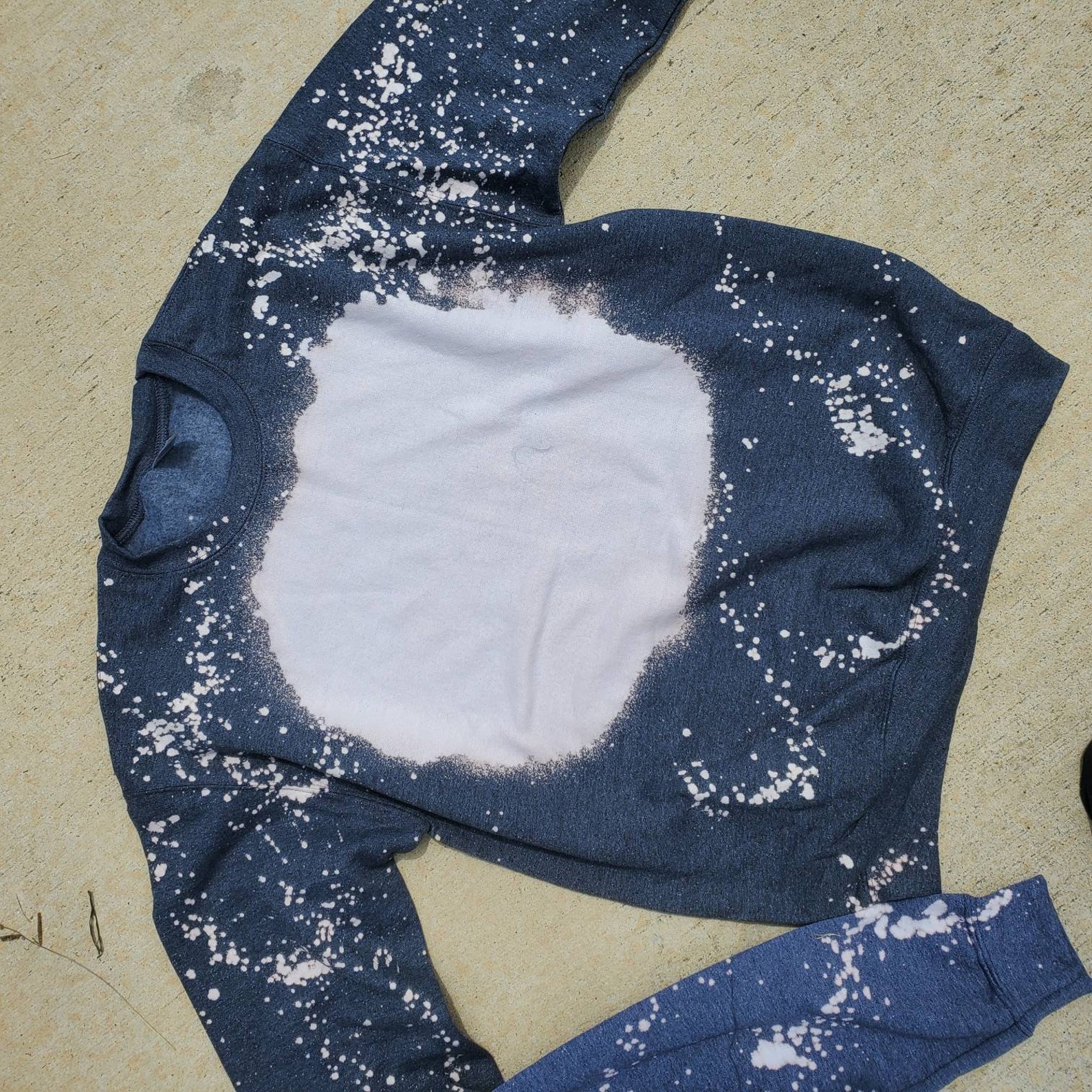 Bleached Blank Sweatshirts Gildan Sweatshirts Perfect for - Etsy