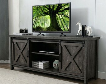 Rustic Tv Console | Etsy